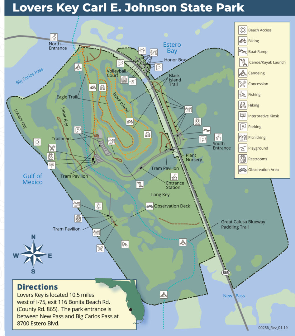 Lovers Key State Park: We love the kayaking, beach, manatees