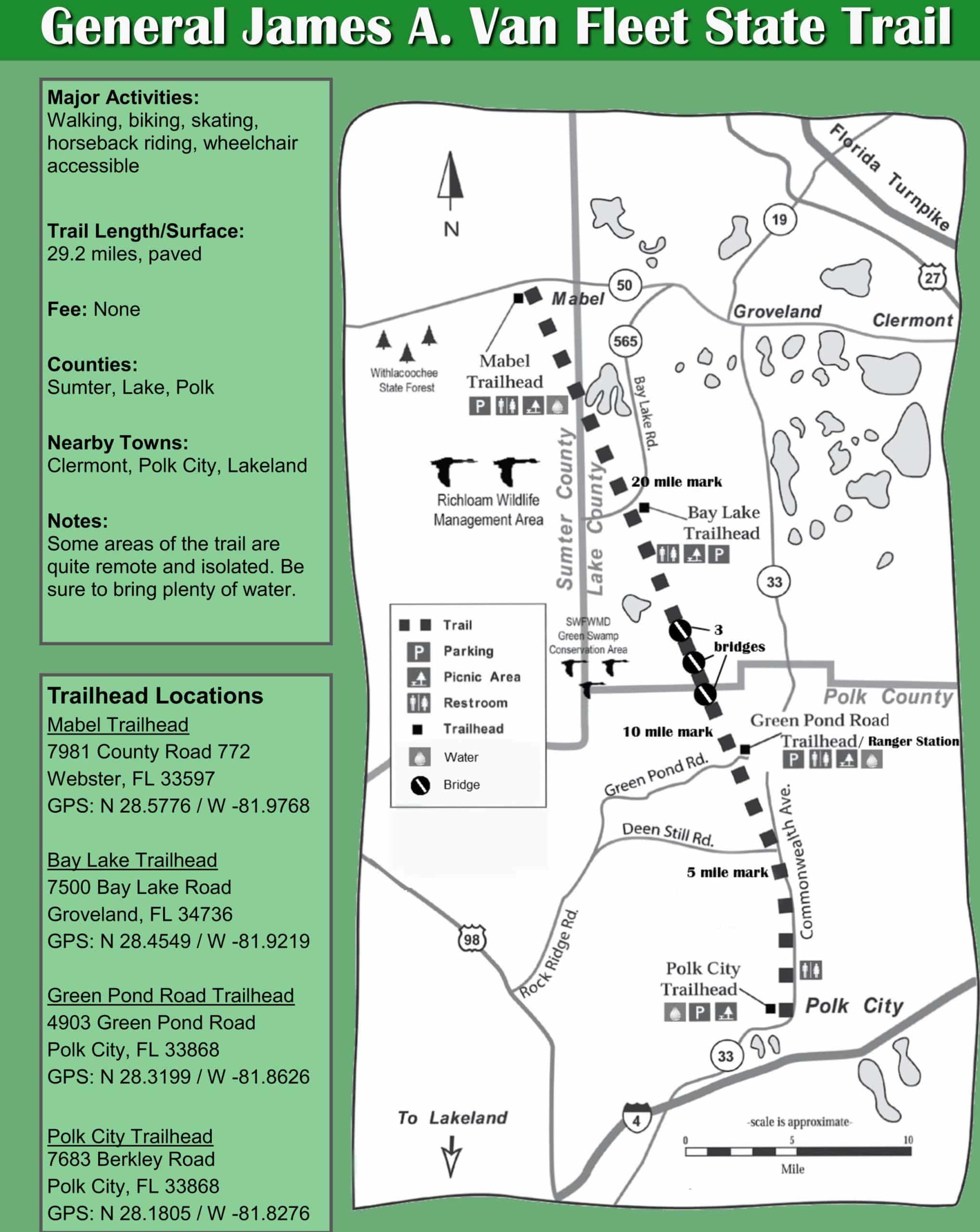 Van Fleet Trail: 29 miles of beauty by bike near Orlando