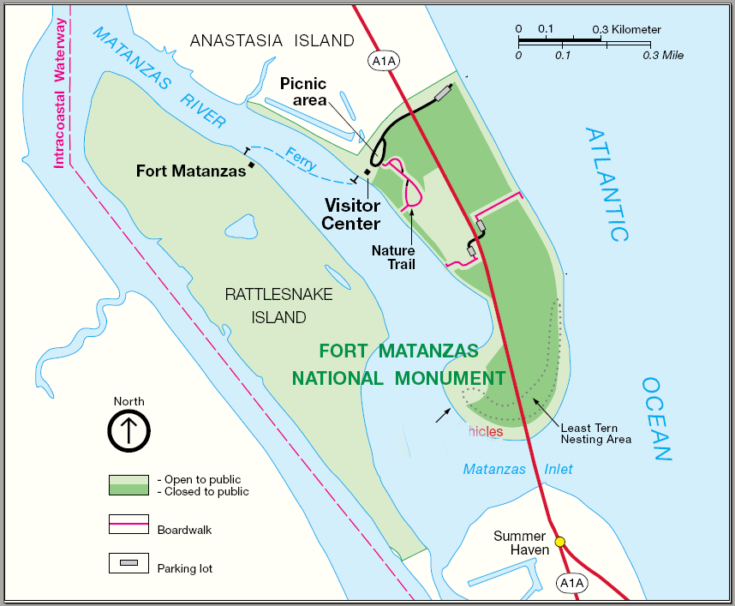 Fort Matanzas: St. Augustine's charming free fort