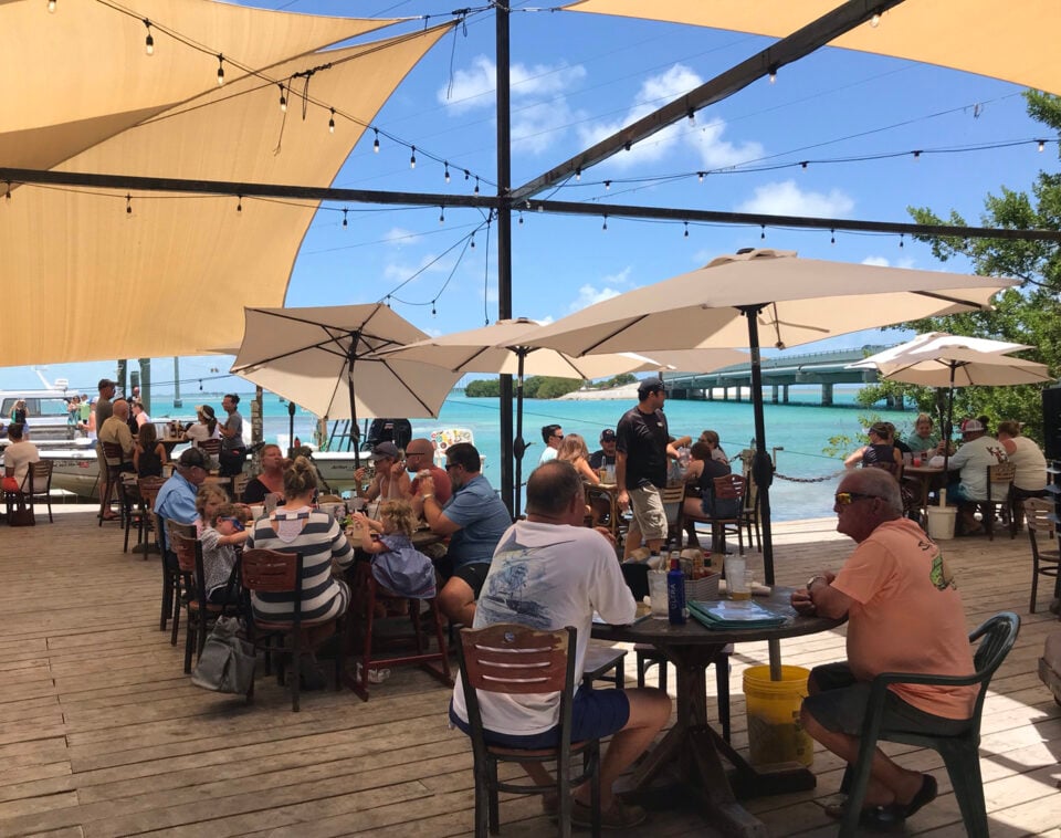 Robbie's Marina, Florida Keys: Feed the tarpon for cheap fun