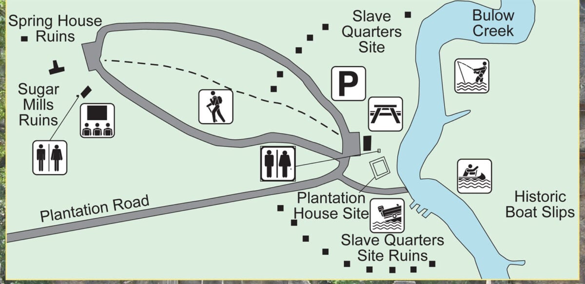 Bulow Plantation Ruins Historic State Park: Romantic beauty