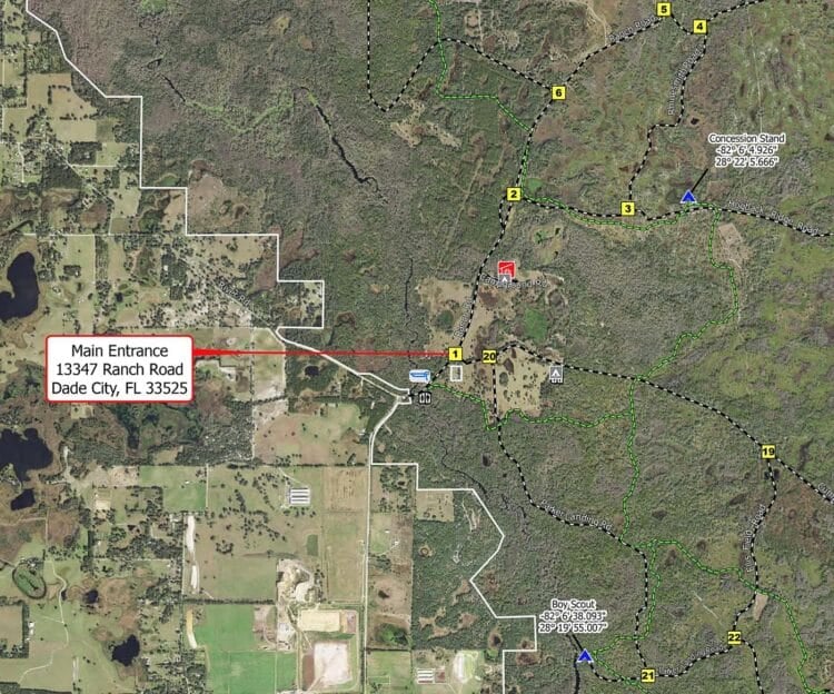 Withlacoochee River Park: Green swamp, dark skies | floridarambler.com