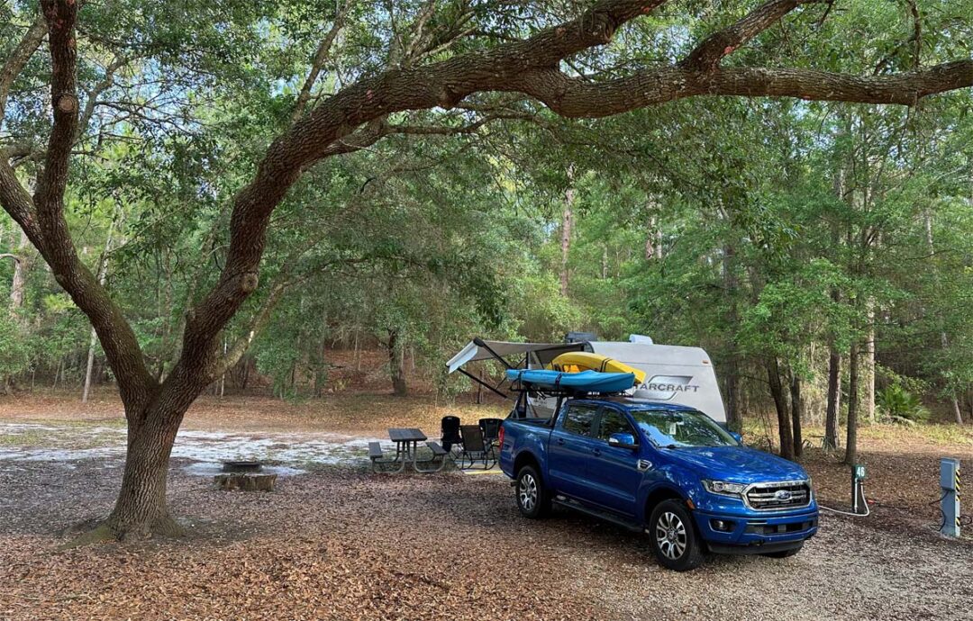 Rodman Campground, gateway to the Cross-Florida Greenway ...