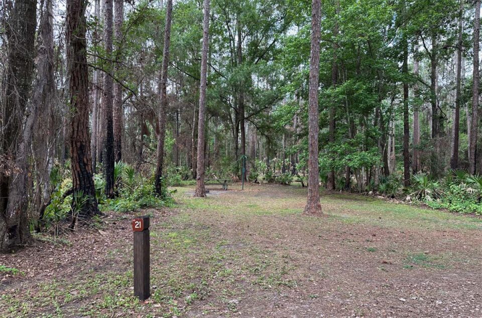 Rodman Campground, gateway to the Cross-Florida Greenway ...